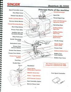 Singer Quantum XL5000 Instructional Video and Free Downloadable ...