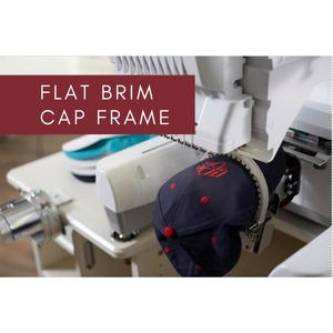 Brother PRCF5 3pc Flat Brim All Caps, Frame Hoop, Mounting Bracket, Cap ...