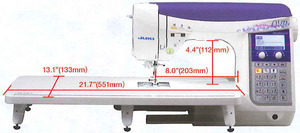 Juki DX2000QVP 287Stitch Sewing Quilting Machine - New Low Price! at ...