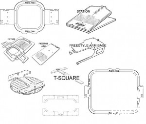 Mighty Hoop Brother PR-Kit 2 (Hoopmaster Starter PRKit1+6x25x8.25, 8x13 ...