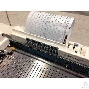 Silver Reed SK-155 Bulky Punch Card Knitting Machine - New Low Price ...