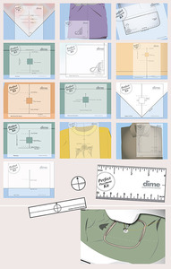 Dime PPK0010 Perfect Placement Kit 15 Templates 36 Stickers Ruler 20Pg ...