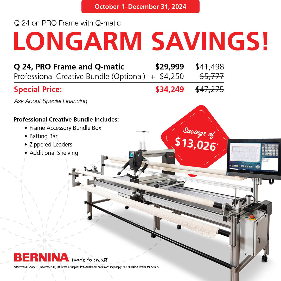 72 Mo Super Saturday 10/12, Treats from Brother, Bernina and Babylock ...